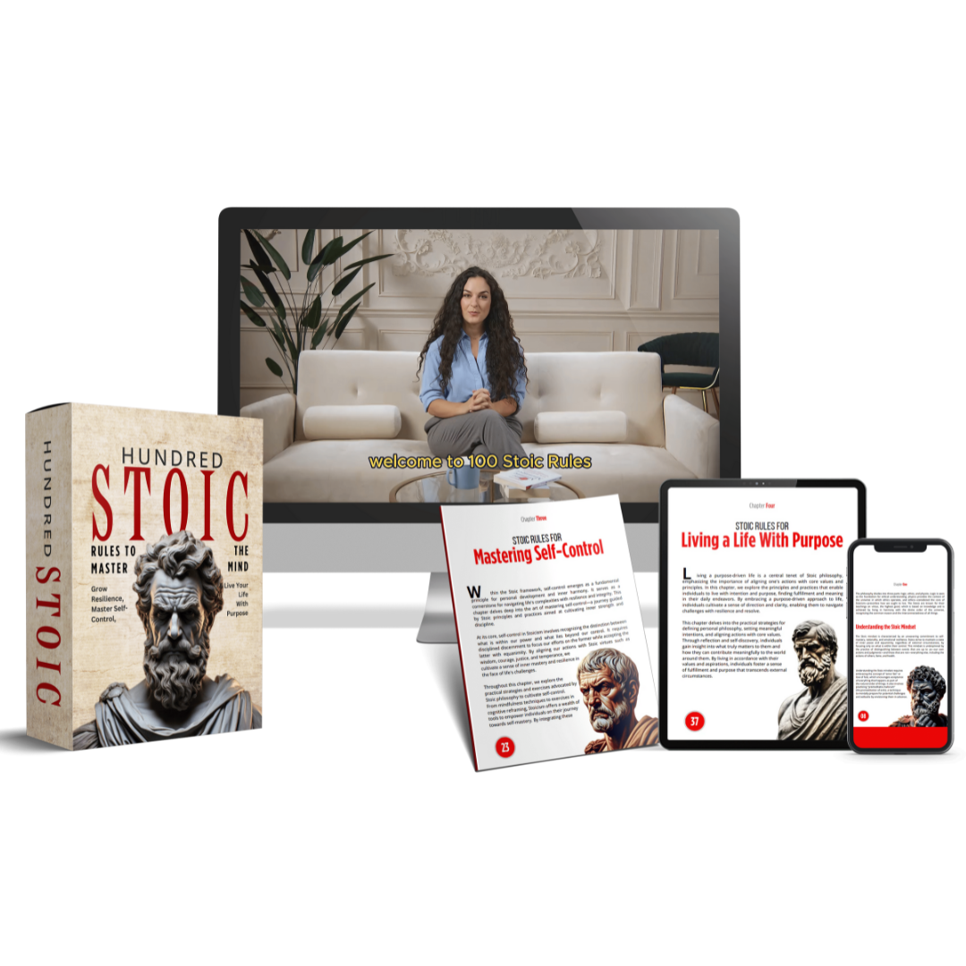 100 Stoic Rules: A Guide to Inner Peace and Resilience (Ebook+Video Le ...